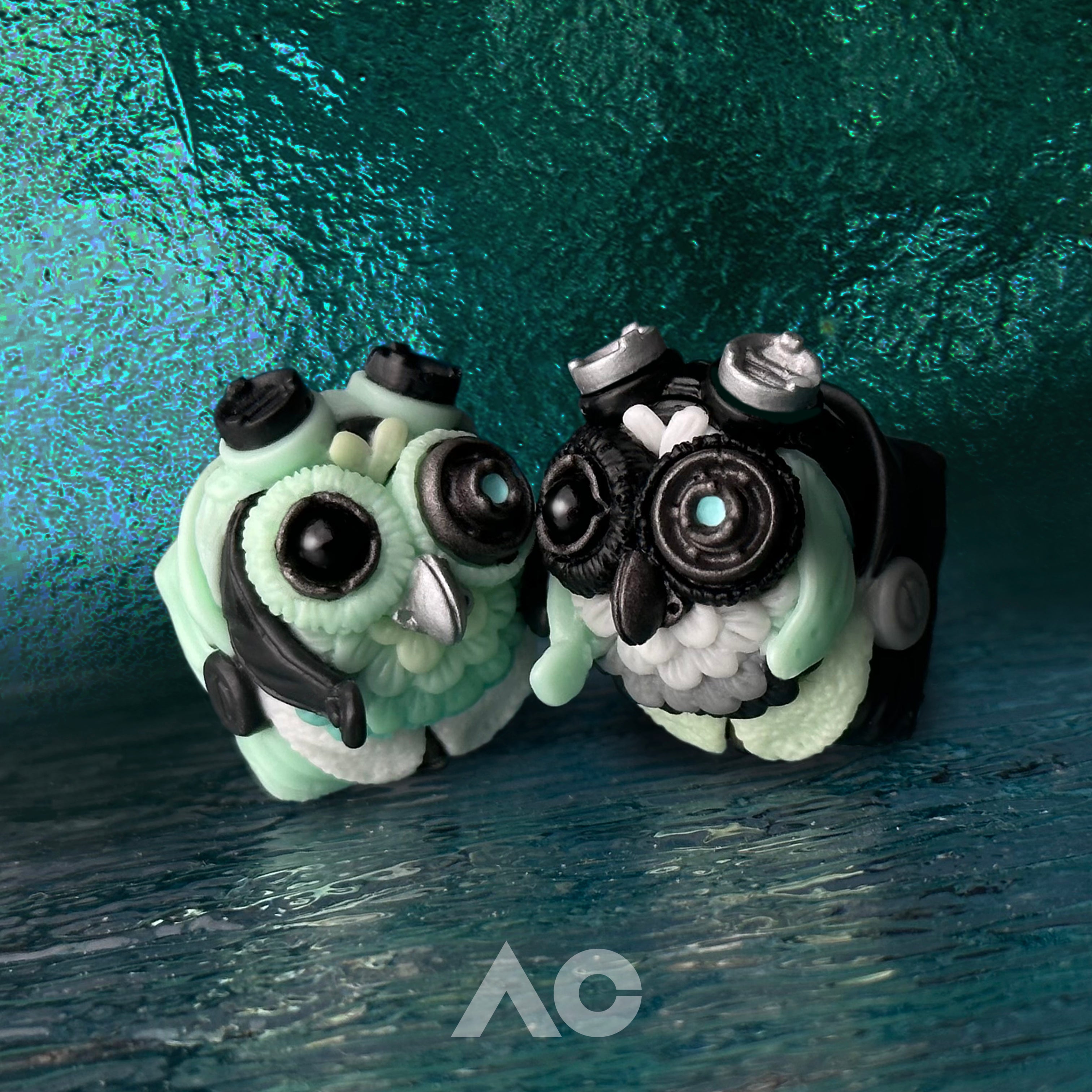 CyberOwl Delta ver. keycaps – ACkeycaps