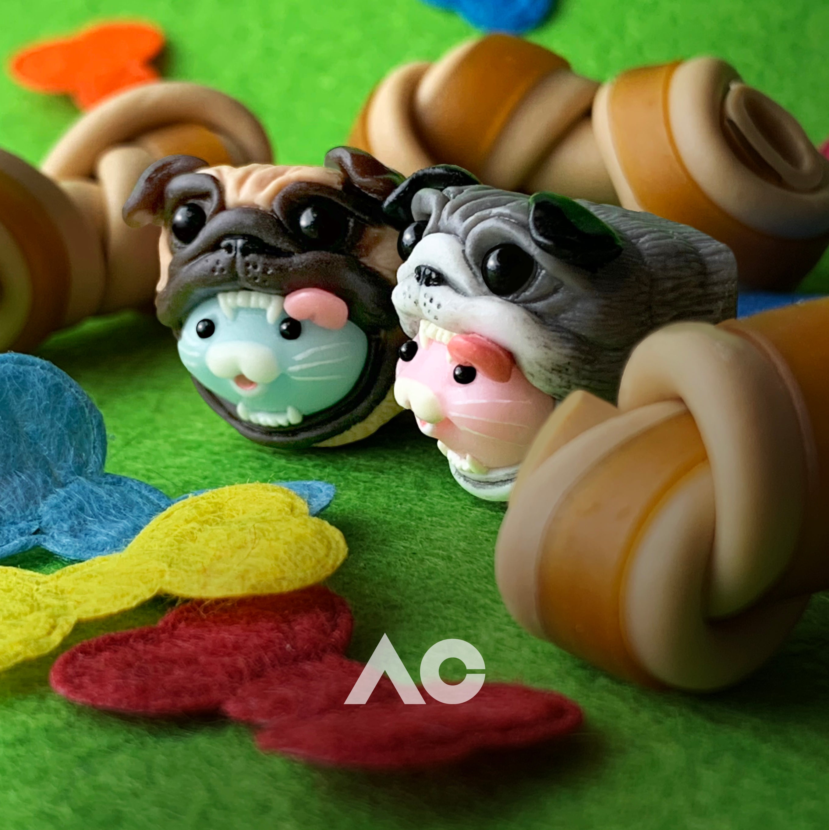 Pugcat keycap – ACkeycaps